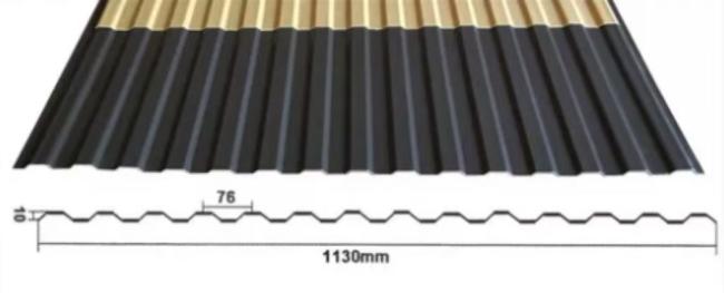 900-1360mm Circular Wave Tile for Easy Application