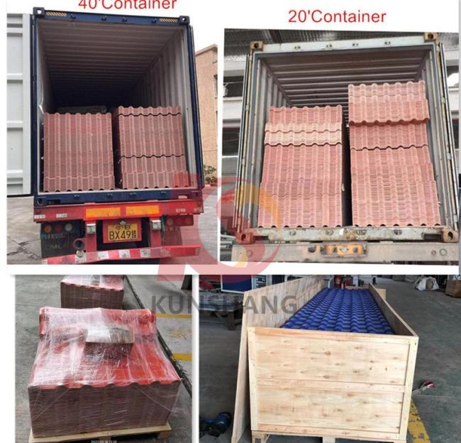 Spanish Plastic Roof Tile ASA PVC UPVC Roofing Sheet for Residential House