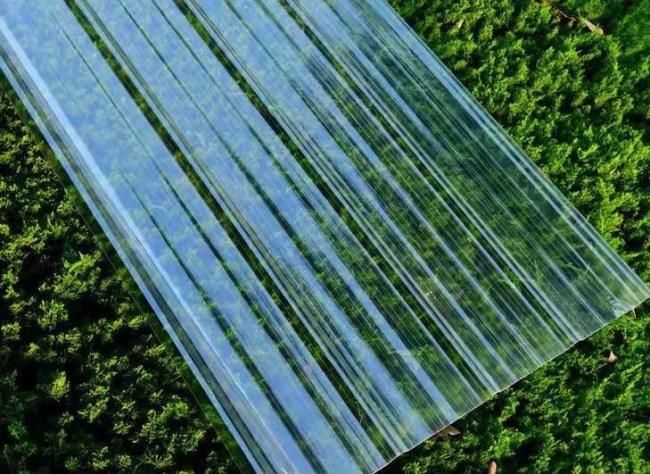 Custom Designed Lightweight FRP Roofing Sheet Modern Plain Roof Tiles
