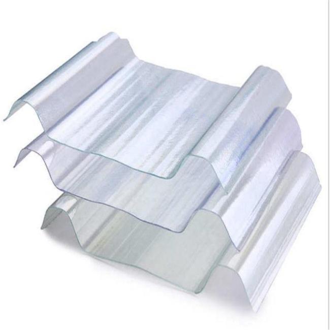 Custom Designed Lightweight FRP Roofing Sheet Modern Plain Roof Tiles