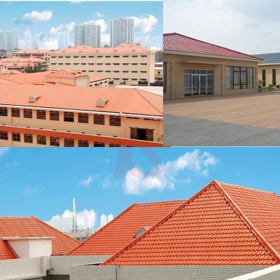 China 720mm PVC Superfície ASA Cover Roof Sheet Material de construção resina sintética Colonial Tejas telhado para alta durabilidade à venda