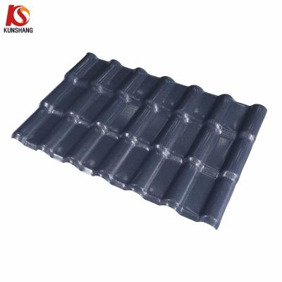 China Largura personalizada de telhado de telhado espanhol de PVC com ASA durável e pacote OEM Tamanho 35.00cm * 30.00cm * 15.00cm à venda