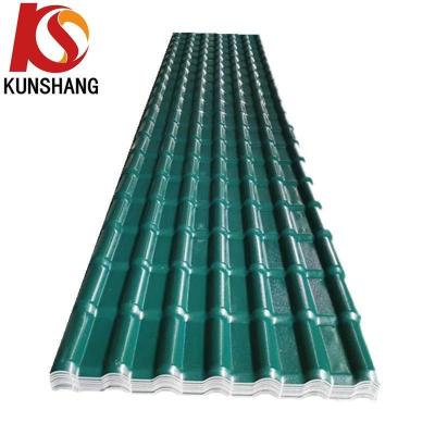 China Brick Red Corrugated Synthetic Roof Tile Telhado Teja Telha Building Material for House Weight/M2 3.8-5.7kg for sale