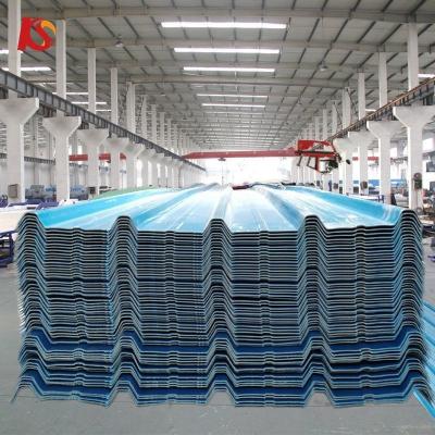 China 1130 mmx5900 mm Chapas de telhado de plástico corrugado UPVC anticorrosivo com material de PVC durável à venda