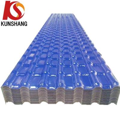 China Fire Protection B1 ASA Spanish UPVC Sheet 1050mm Width for Fireproof and Waterproof Warehouses for sale