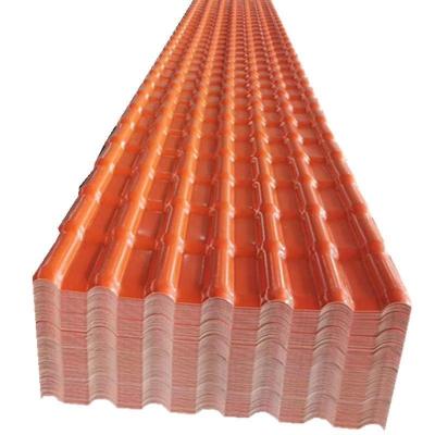 China Long-Lasting and Low Maintenance ASA PVC Synthetic Resin Corrugated Roof Tiles for Hotel H.S Code 39259000 for sale
