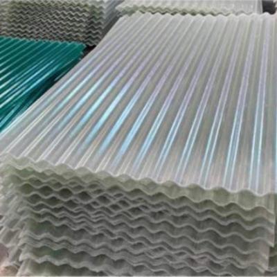 China Easy Assembled Fiberglass Roofing Panels with Customized Length Make by Customers Request for sale