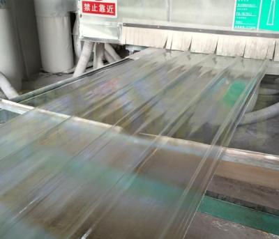 China Easy Assembled Fiberglass Roofing Panels with Customized Length Make by Customers Request for sale