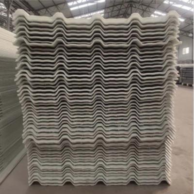 China FRP Roof Sheet Smooth Surface Corrugated Fiberglass Reinforced Panels for Roofing Solution Material for sale