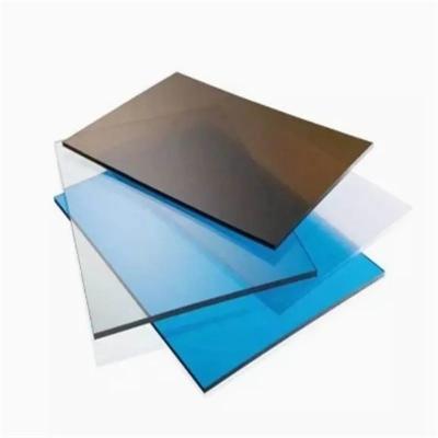 China Length 5800mm Plastic Building Material Roof Tile Finished Surface Advertising Board Polycarbonate Solid Sheet for sale