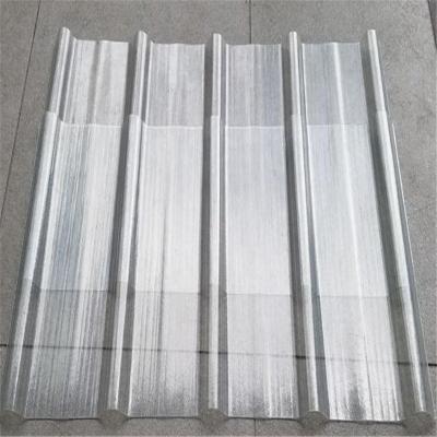China Customized Thickness 0.8mm-3.0mm FRP Corrugated Transparent Roofing Sheet for Roofing Solution for sale