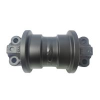 China HRC50-56 Hardness E370 Dozer Track Roller Double Flange Dozer Bottom Rollers for sale
