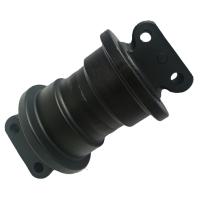 China HRC50-56 Hardness E370 Dozer Track Roller Double Flange Dozer Bottom Rollers for sale