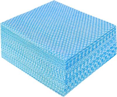 China ISO Reusable Non Woven Cloths Handy Wipes Dish Towels Diamond Pattern for sale