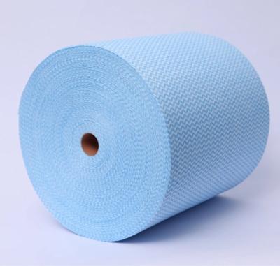 China Polyester Viscose Non Woven Jumbo Roll Disposable Cloths Multipurpose for sale