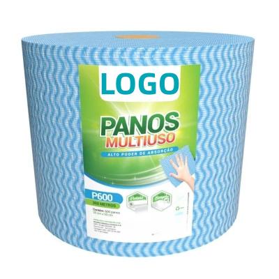 China Polyester Viscose Non Woven Jumbo Roll Disposable Cloths Multipurpose for sale