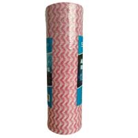 China ISO Multicolor Disposable Kitchen Towels , Practical Disposable Cloths On A Roll for sale