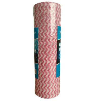 China ISO Multicolor Disposable Kitchen Towels , Practical Disposable Cloths On A Roll for sale