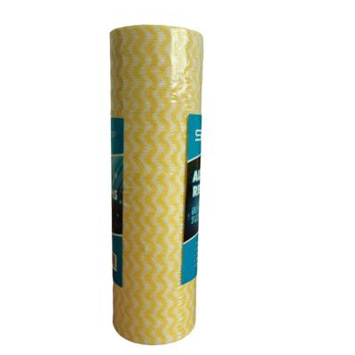China ISO Multicolor Disposable Kitchen Towels , Practical Disposable Cloths On A Roll for sale