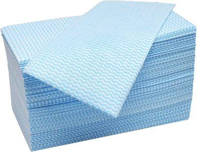 China Multi Purpose Food Service Wipers Reusable Non Woven 32-120gsm for sale