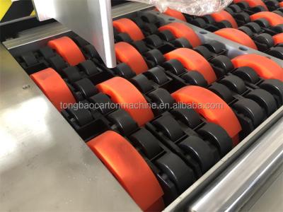 China Máquina automática de corte a moagem de cartão e papel ondulado com estação de descolagem à venda