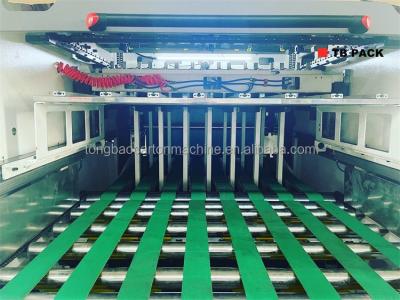China Máquina automática de corte a moagem de cartão e papel ondulado com estação de descolagem à venda