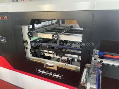 China Máquina automática de corte a moagem de cartão e papel ondulado com estação de descolagem à venda