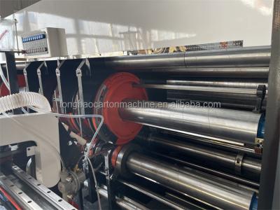 Cina 60000 KG Stampa cartellone Gluer cartone ondulato confezionamento linea macchina in vendita