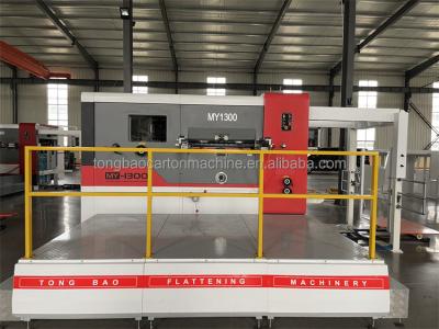 Cina Alta precisione 1500 Automatic Die Cutter Creaser Machine per la produzione di scatole di cartone in vendita