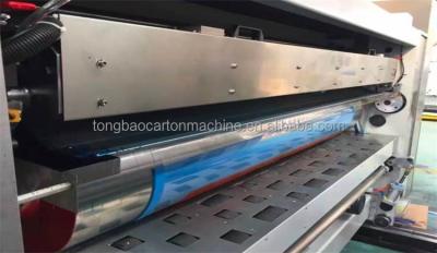 Cina Flesso Plate High Definition Multicolor Printing Slotting Rotary Die Cutting Stacker Machine in vendita