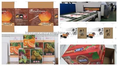 Cina Flesso Plate High Definition Multicolor Printing Slotting Rotary Die Cutting Stacker Machine in vendita