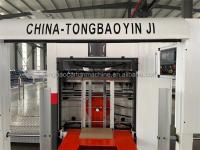 China Paper Board Cutting Machine Automatic Corrugated Die Cutting and Creasing Function for sale