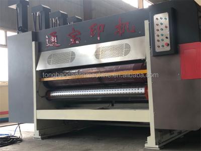 Cina Macchina per la stampa di scatole di cartone a 2 colori con taglio a stampo in vendita