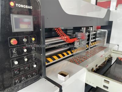 Cina Macchina per la stampa di scatole di cartone a 2 colori con taglio a stampo in vendita