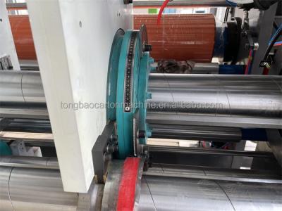 Cina Macchina per la stampa di scatole di cartone a 2 colori con taglio a stampo in vendita
