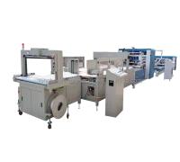China Automatic Folder Gluer Inline Corrugated Box Flexo Printing Machine with 1200mm Width for sale