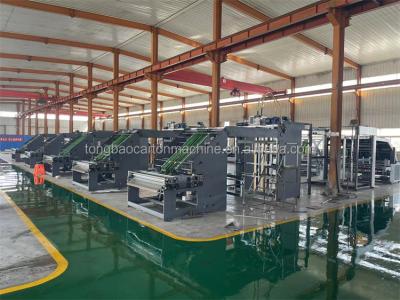 Cina Laminatore automatico di cartone a fogli di alimentazione per la linea di montaggio del cartone ondulato in vendita