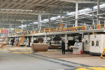 Cina Linea di produzione computerizzata di cartone ondulato a cinque strati TB-300-2500-II per scatole in vendita