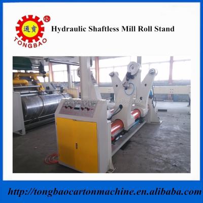 Cina Macchina per la realizzazione di scatole ondulate a 1500 mm personalizzabile con supporto a rotoli per mulini idraulici in vendita