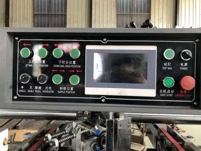 Cina Macchina elettrica a cucitura singola per la fabbricazione di scatole di cartone ondulato in vendita
