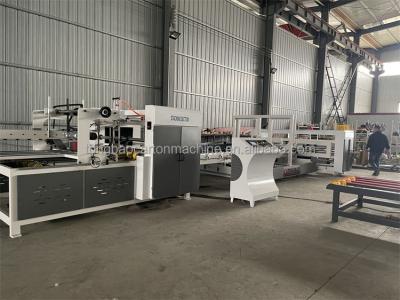 China Makkelijk te bedienen Gluermachine voor het vouwen en lijmen van kartonnen dozen Te koop