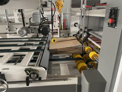 China Convenient Operation Folder Gluer Machinery for 380 V Carton Box Folding and Gluing for sale