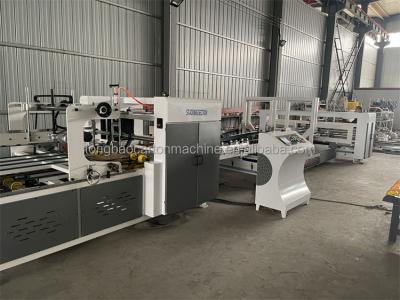 China Electric Driven Full Automatic Carton Folder Gluer Machine for Lock Bottom Boxes for sale