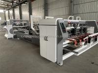 China Electric Driven Full Automatic Carton Folder Gluer Machine for Lock Bottom Boxes for sale