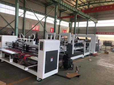 Cina 220V cartone ondulato macchina di incollaggio pieghevole automatico per la produzione di scatole per chiodi in vendita