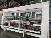 China Electric Full Automatic Corrugated Paper Stapler Stitching Gluer Folding Gluing Machine for sale