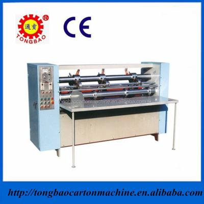 Cina 70mm sottile coltello Creasing Pressing Line avanzata scatola di cartone Soluzione macchina di produzione in vendita