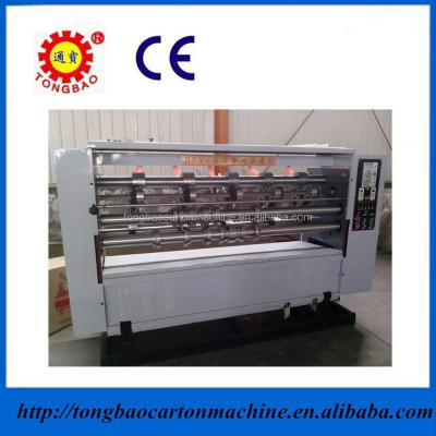 Cina 70mm sottile coltello Creasing Pressing Line avanzata scatola di cartone Soluzione macchina di produzione in vendita