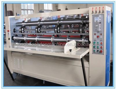 Cina 70mm sottile coltello Creasing Pressing Line avanzata scatola di cartone Soluzione macchina di produzione in vendita