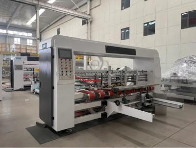 China Automatic Gluer And Stitching Folder Stapling And Bonding Machine For Carton Paperboard for sale